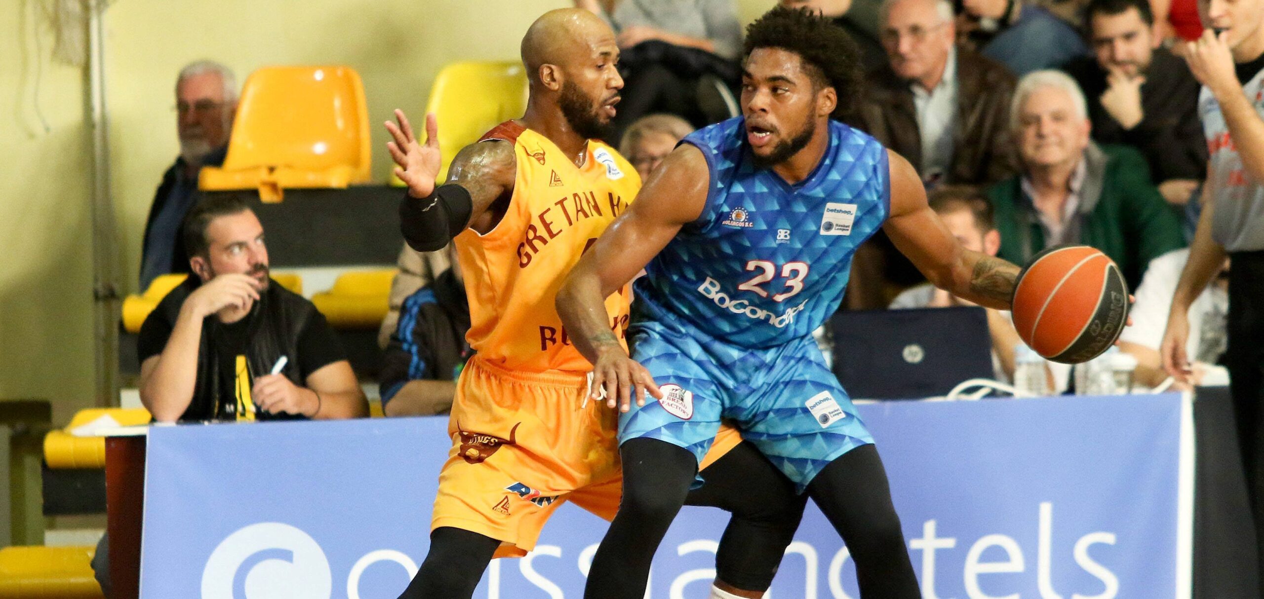 ΣΤΗΝ ΠΑΡΑΤΑΣΗ Η ΗΤΤΑ (83-76) ΑΠΟ ΤΟ ΡΕΘΥΜΝΟ - HOLARGOS B.C.