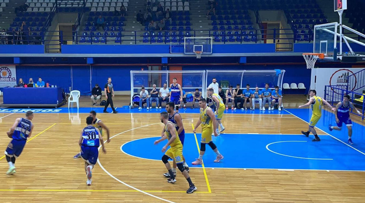 ΧΟΛΑΡΓΟΣ - ΜΕΣ ΜΑΡΑΘΩΝΑ 89-58 - HOLARGOS B.C.