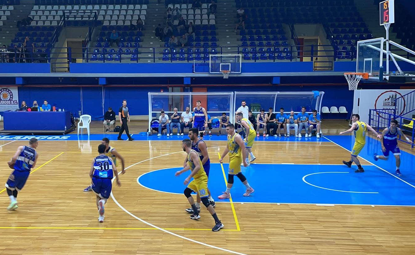 ΧΟΛΑΡΓΟΣ - ΜΕΣ ΜΑΡΑΘΩΝΑ 89-58 - HOLARGOS B.C.