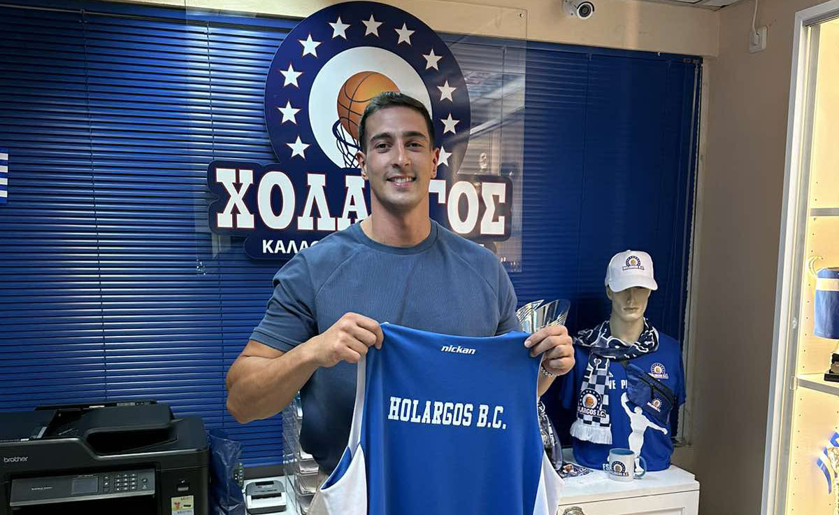 Ενίσχυση στη ρακέτα με Γιάννη Κουκουνιά στον Χολαργό - HOLARGOS B.C.