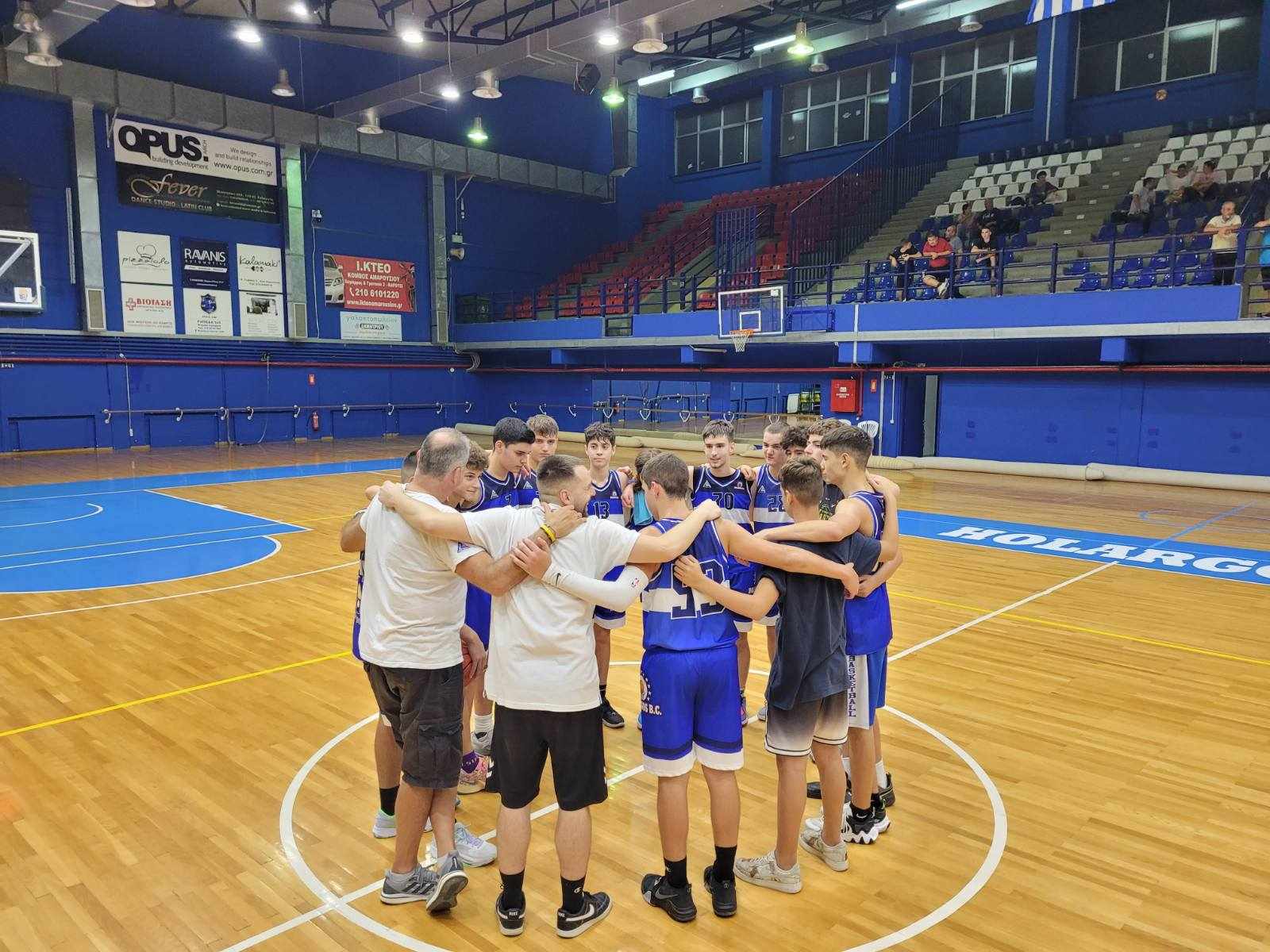 ΧΟΛΑΡΓΟΣ - ΟΛΥΜΠΙΑΔΑ ΠΕΤΡΟΥΠΟΛΗΣ 87-46 (U16) - HOLARGOS B.C.