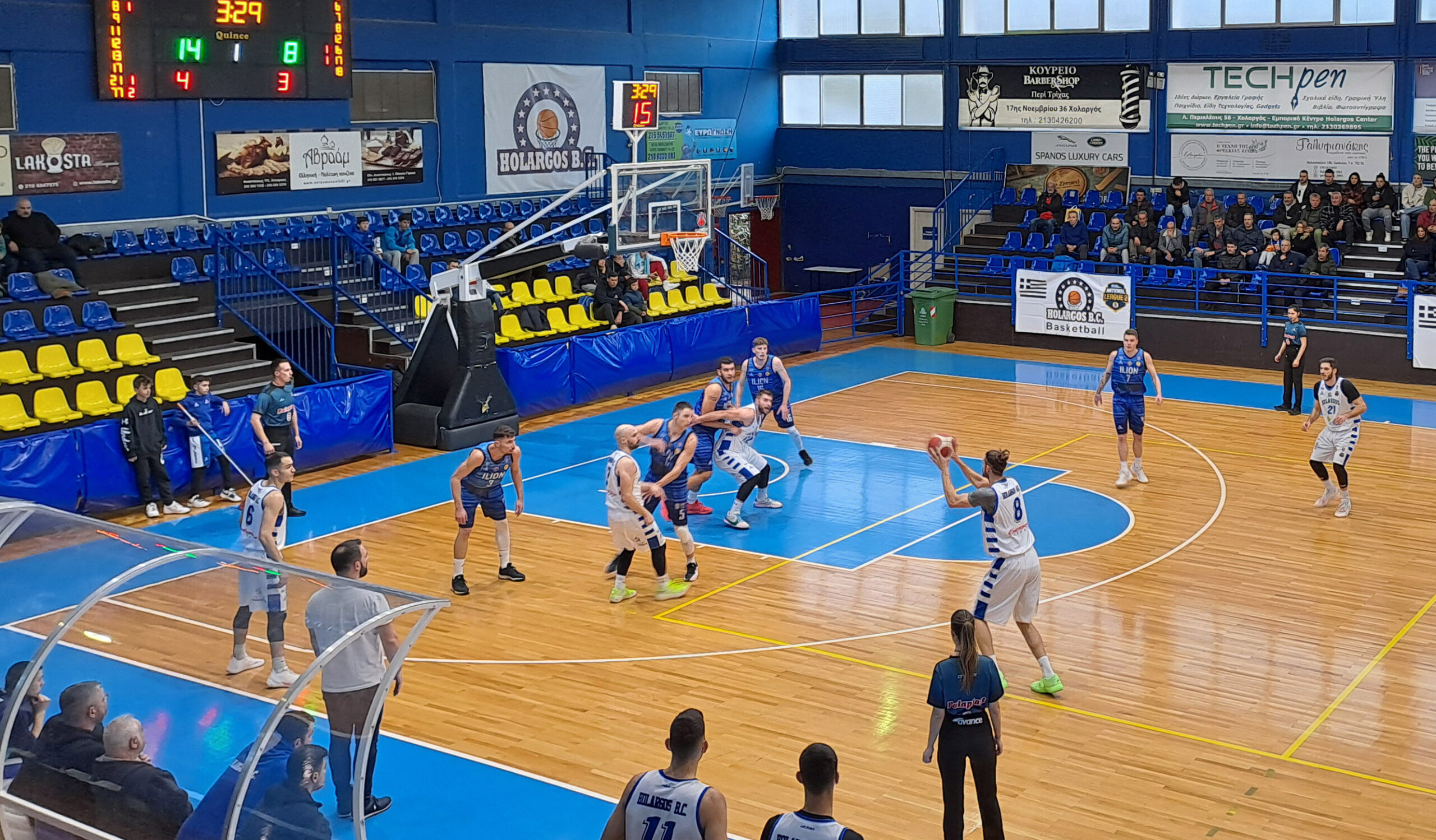 ΧΟΛΑΡΓΟΣ - Α.Ο. ΕΝΩΣΗ ΙΛΙΟΥ 91-66 - HOLARGOS B.C.