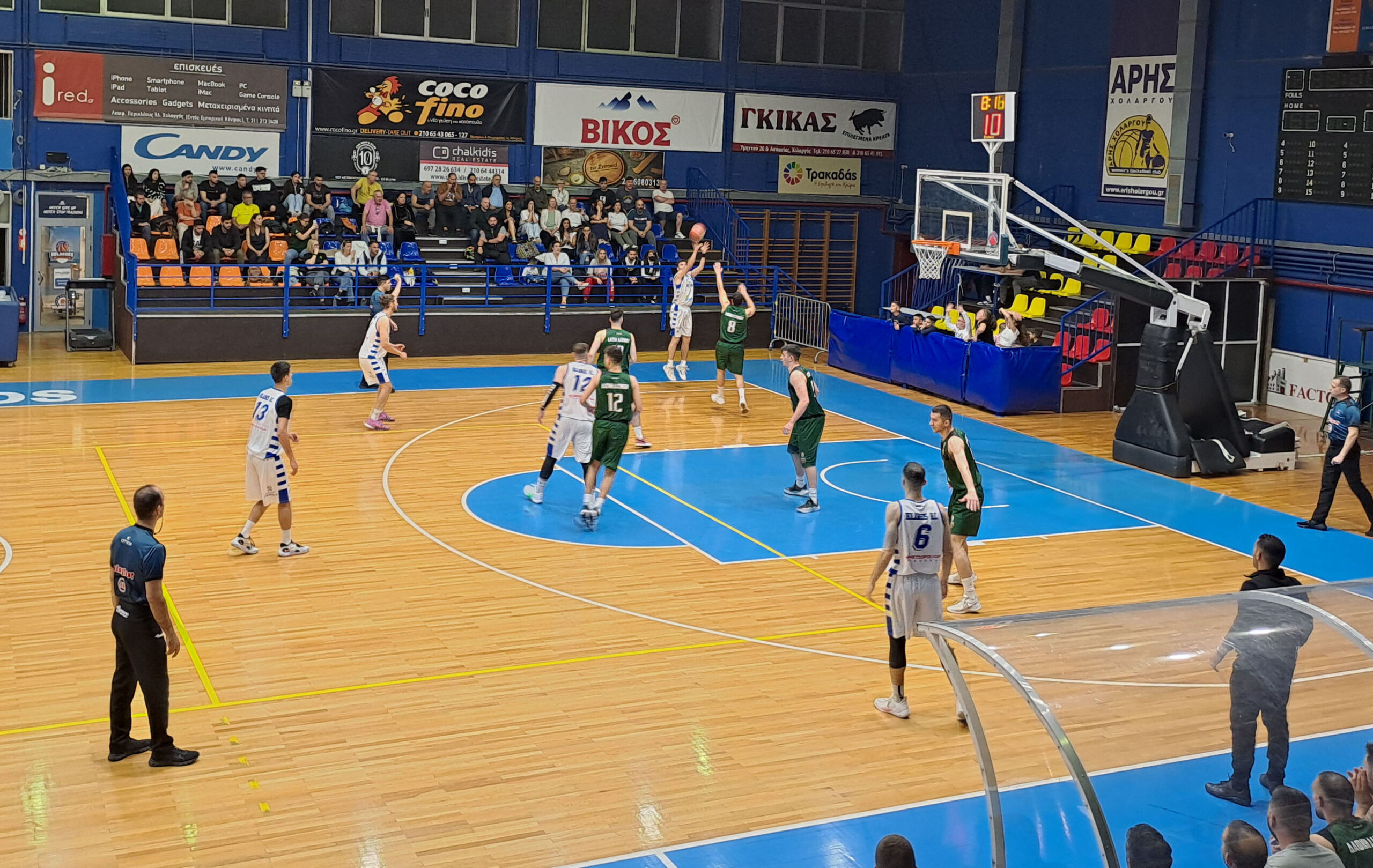 ΧΟΛΑΡΓΟΣ – ΔΑΦΝΗ ΔΑΦΝΙΟΥ 68-67 - HOLARGOS B.C.