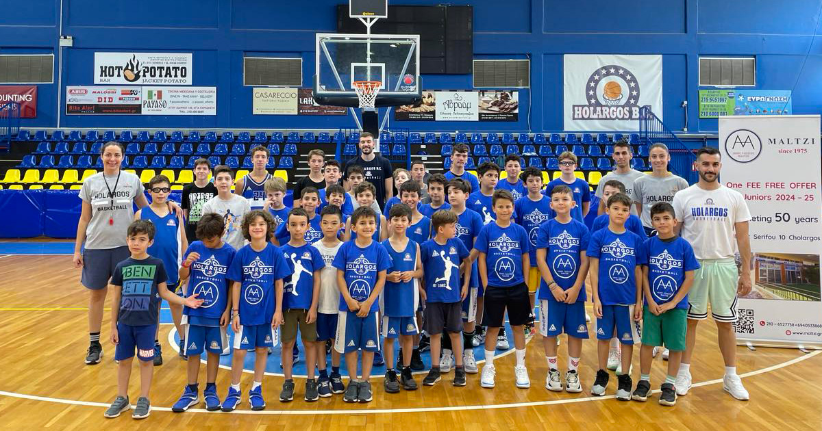 Ο ΝΙΚΟΣ ΡΟΓΚΑΒΟΠΟΥΛΟΣ ΣΤΟ SUMMER CAMP - HOLARGOS B.C.